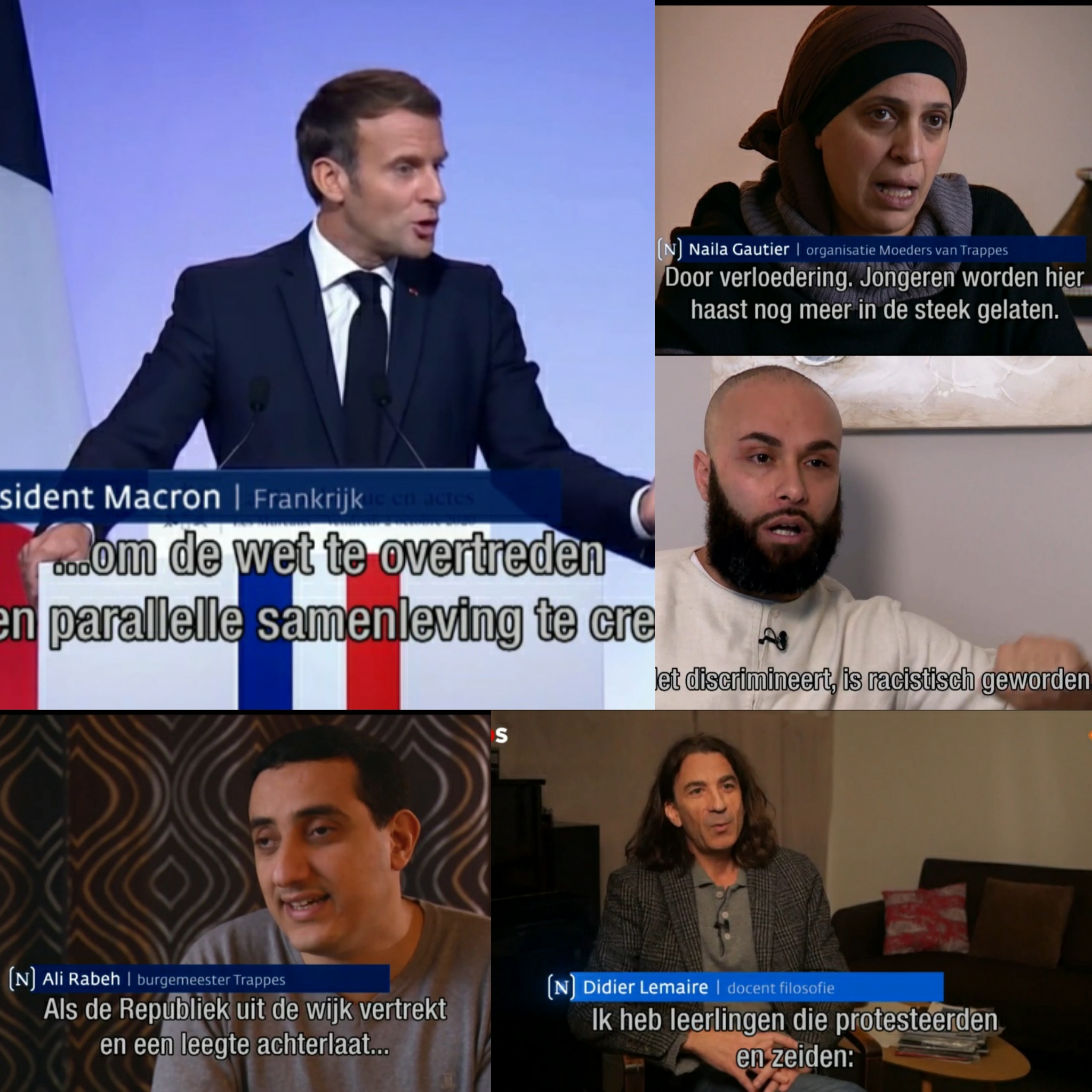 La TV néerlandaise revient à Trappes et s'entretient avec Ali Rabeh et ...