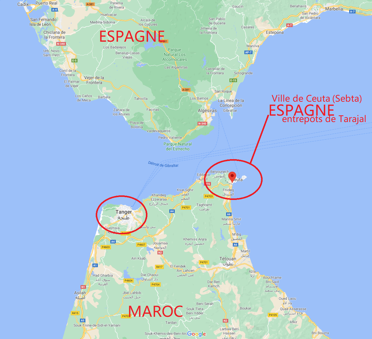 8.000 migrants sont arrivés en 24 heures dans l'enclave espagnole de ...