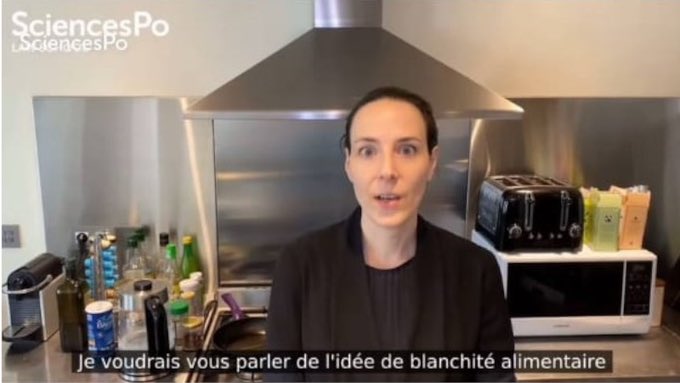 « Blancheur de la nourriture française » : "Les positions exprimées par ...