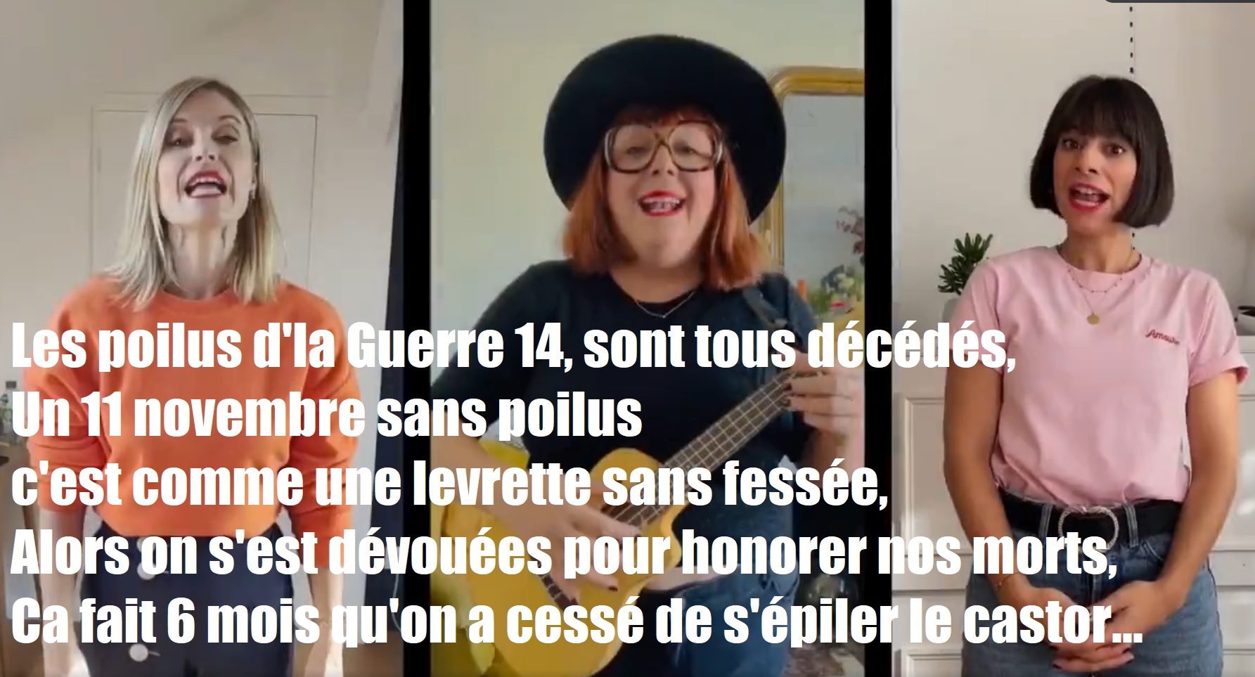 11 novembre : Les Coquettes, "groupe d'humour musical", font le ...