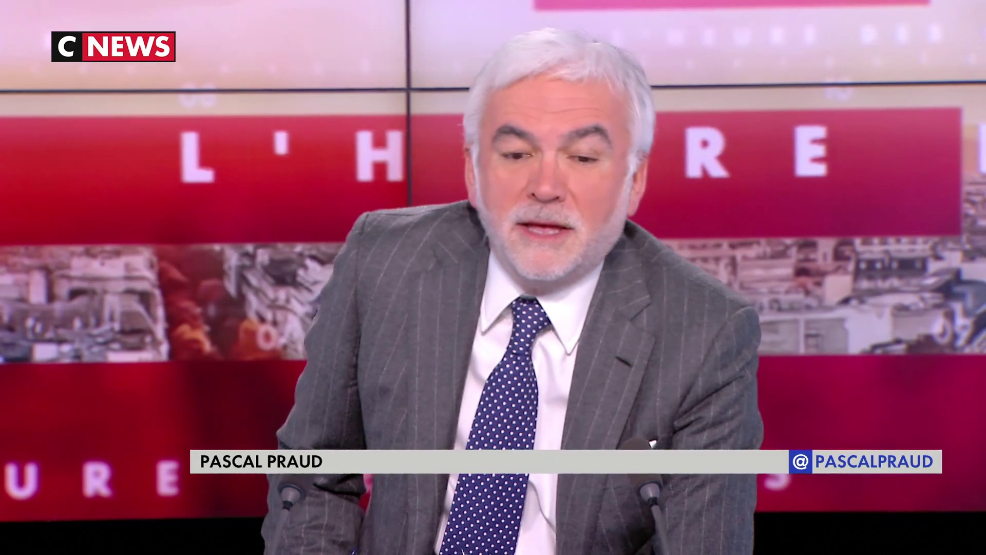 Réforme des retraites. Pascal Praud s'étonne de l'absence dans les rues ...