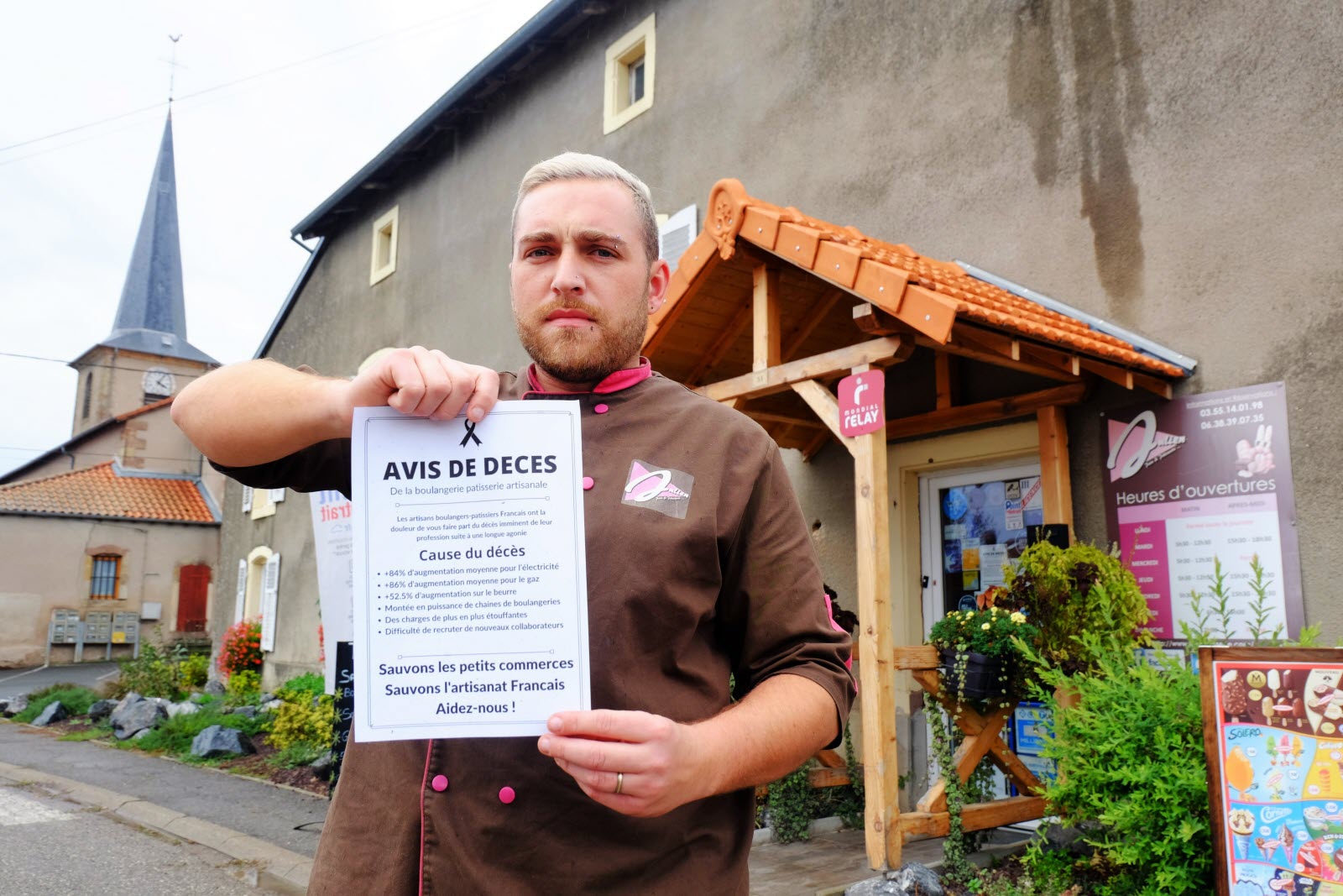 "Mon village va mourir" : le cri de détresse de Julien, un boulanger ...
