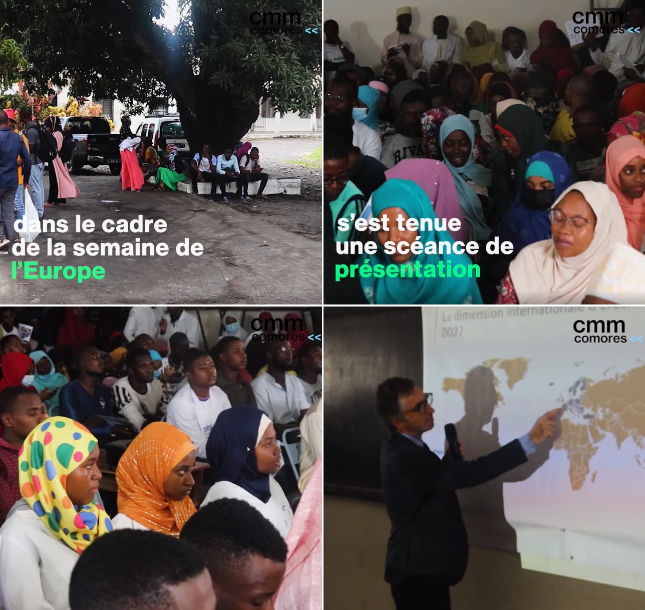 Présentation du programme européen Erasmus à l'Université des Comores ...