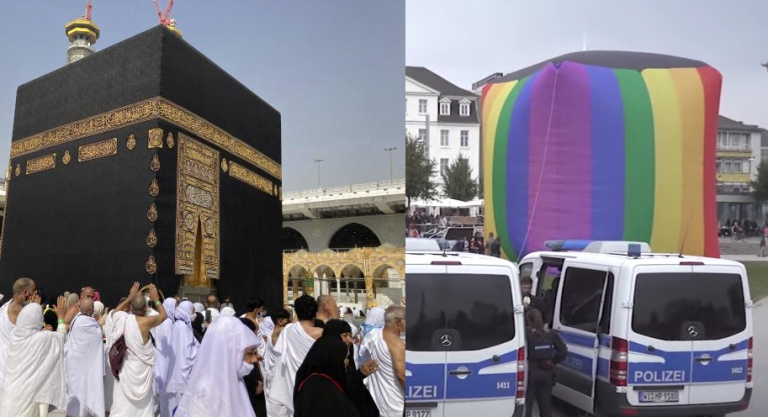 Calles (Allemagne) : une Kaaba arc-en-ciel pour faire un « Rainbow Hajj ...