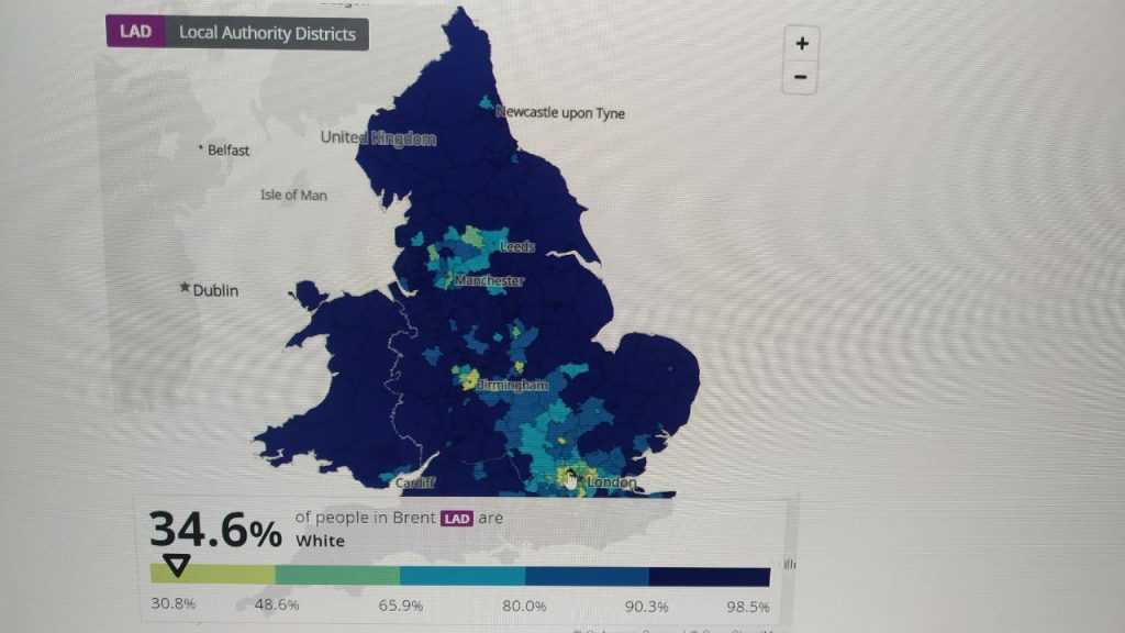 Recensement de la population en Angleterre et au Pays de Galles : 59% ...