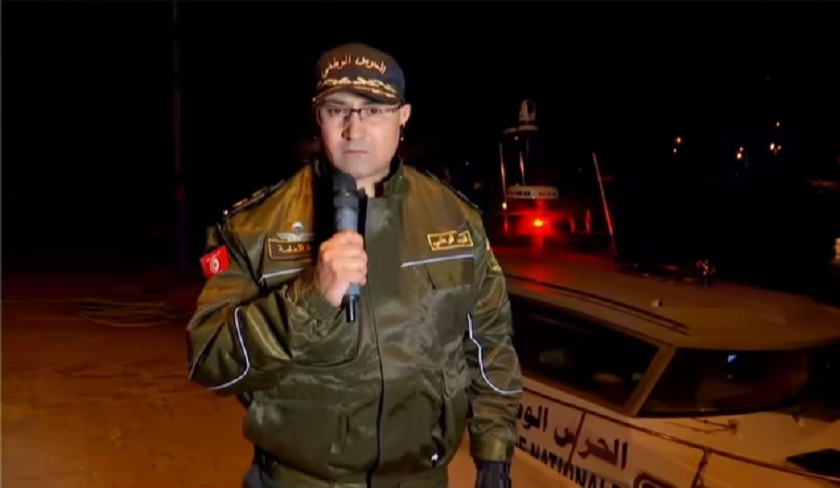 Tunisie : le porte-parole de la Garde nationale Houssemeddine Jebabli ...