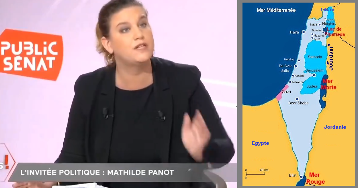 Mathilde Panot sèche à la question d'un journaliste sur la situation ...