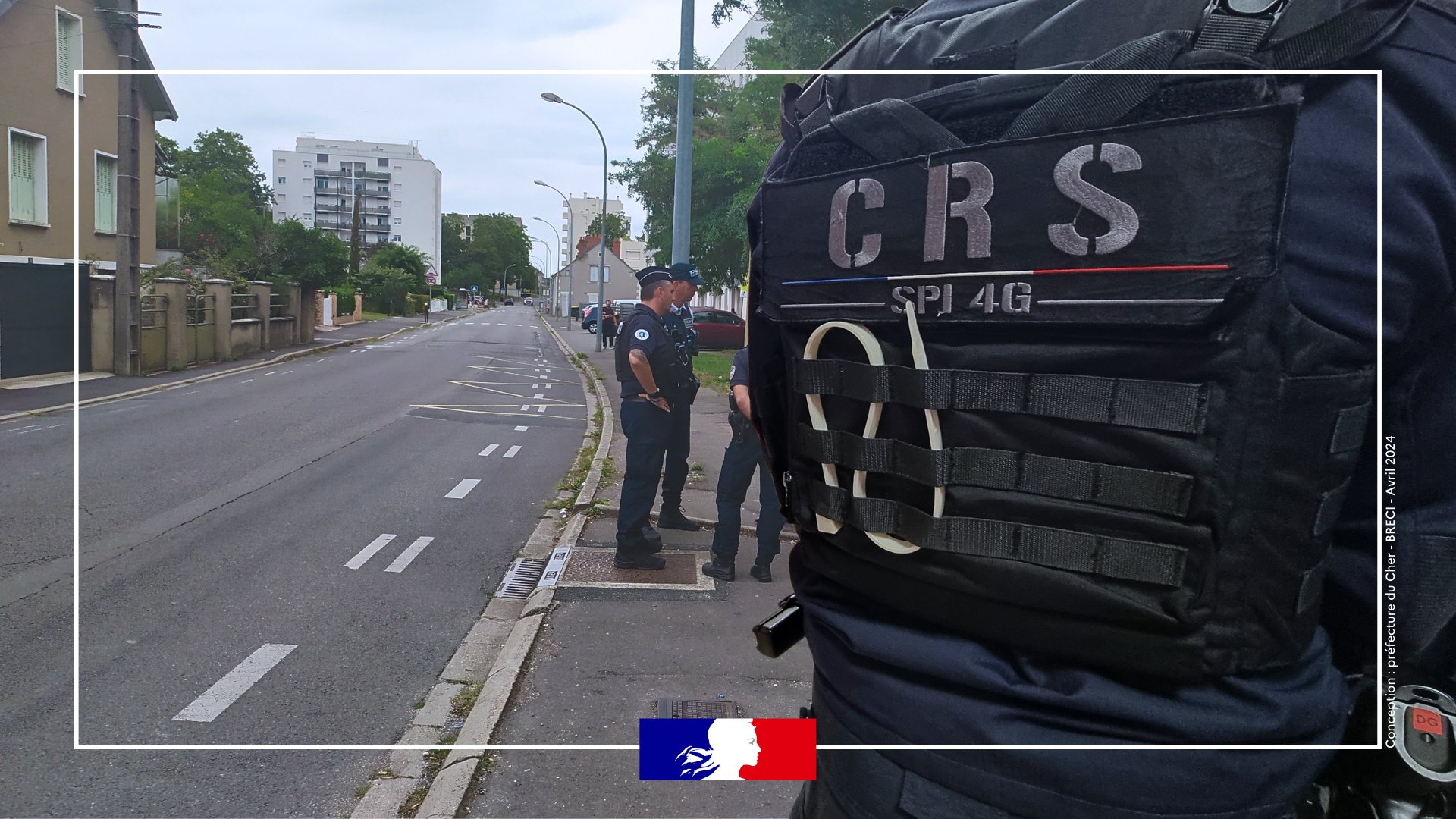 3 nuits de tensions à Bourges (18) suite à un refus d'obtempérer et la chute d'un scooter qui a ...