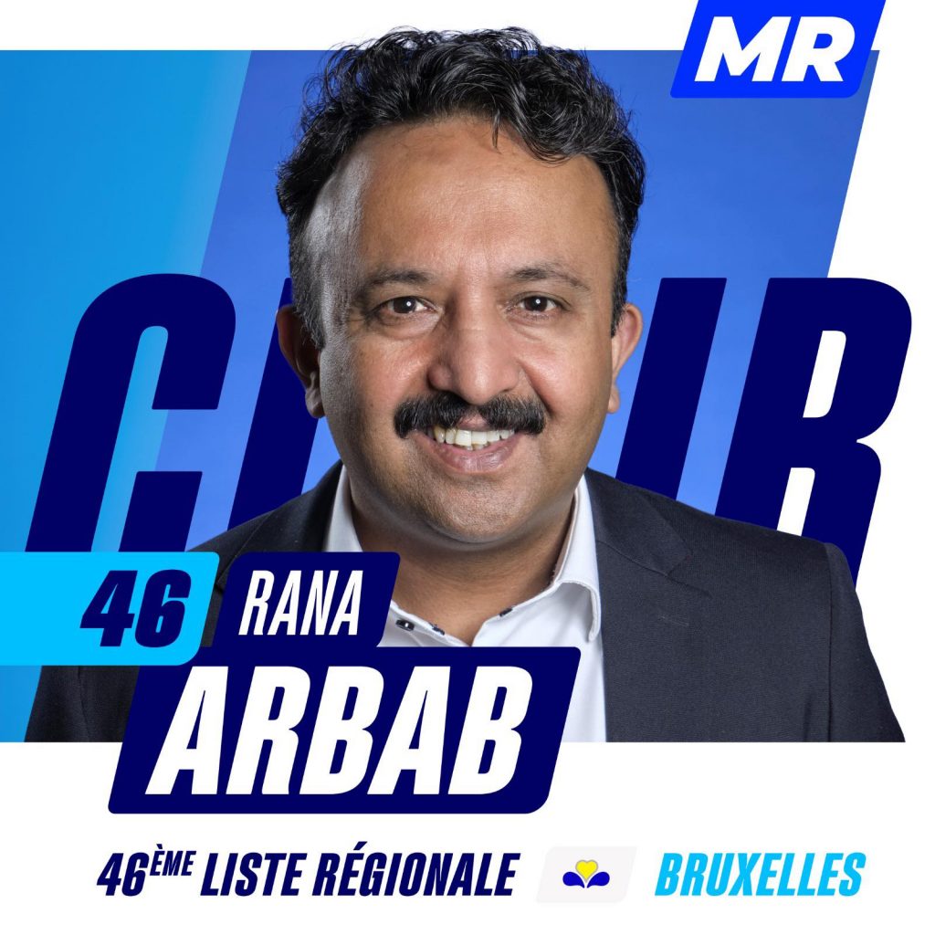 Belgique : candidat aux élections régionales, le belgo-pakistanais Rana Arbab veut devenir ...