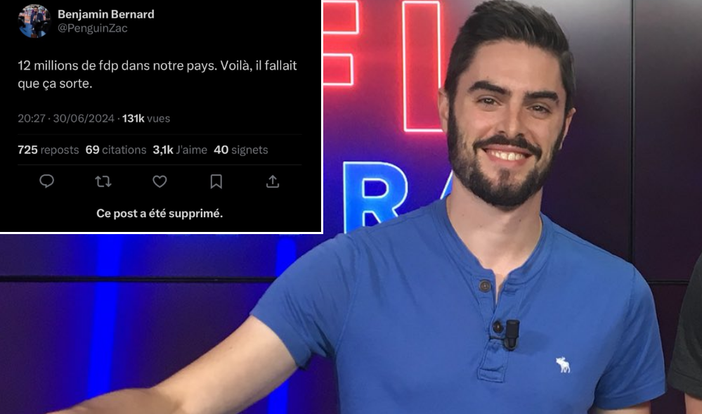 « 12 millions de fils de p*te dans notre pays » : tollé après le tweet du journaliste de beIN ...