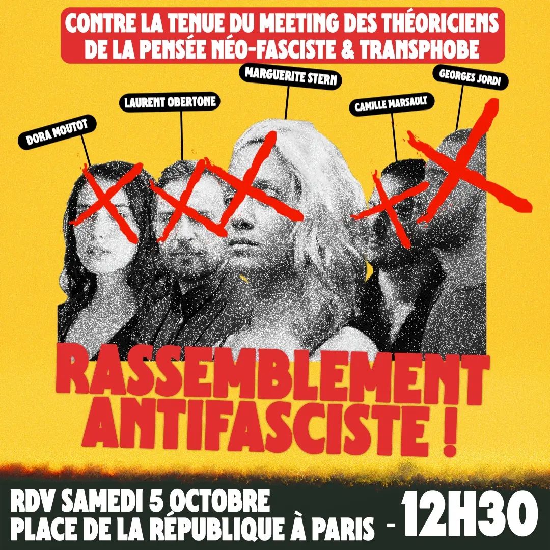 Paris : action violente autour de la dédicace du livre "Transmania" à ...