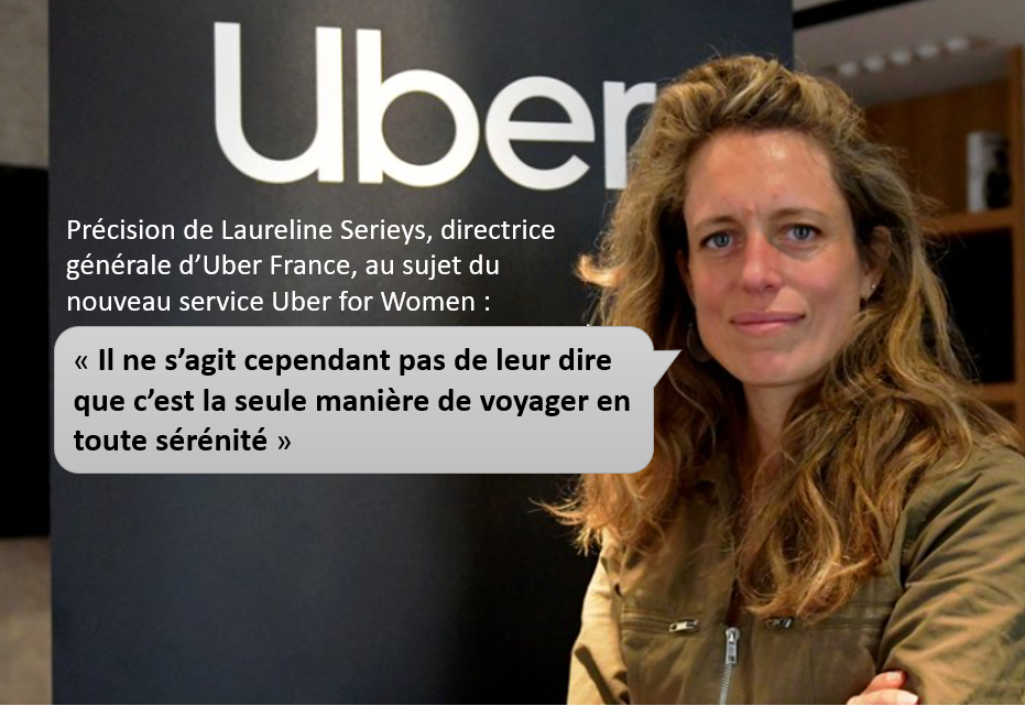 Uber France propose depuis aujourd'hui le service "Uber by women ...