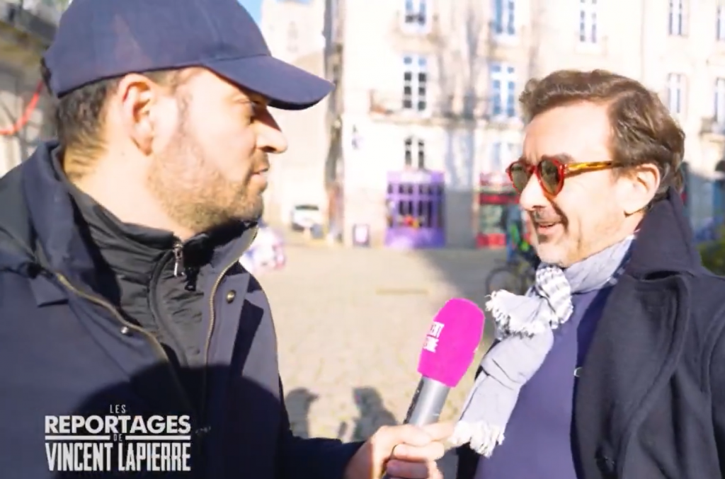 Dans son dernier reportage à Nantes (44), Vincent Lapierre apprend ...